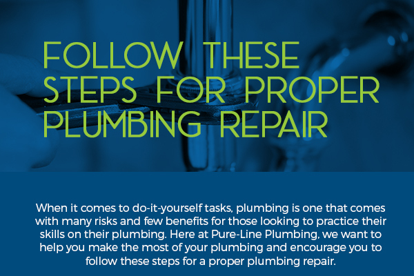 Follow These Steps for Proper Plumbing Repair [infographic] | Pure-Line ...