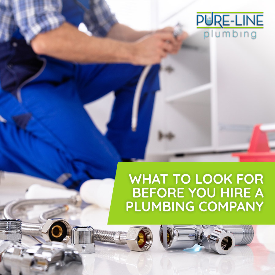Plumbing Company: What to Look for Before You Hire | Pure-Line Plumbing